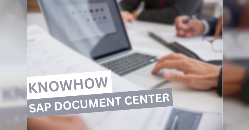 SAP Document Center - Features, Komponenten & Zielgruppe