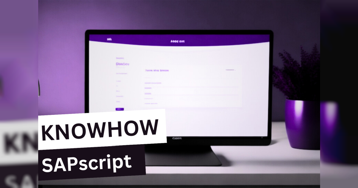 SAPscript | Entwicklung, Grenzen, Anwendung & Best Practices