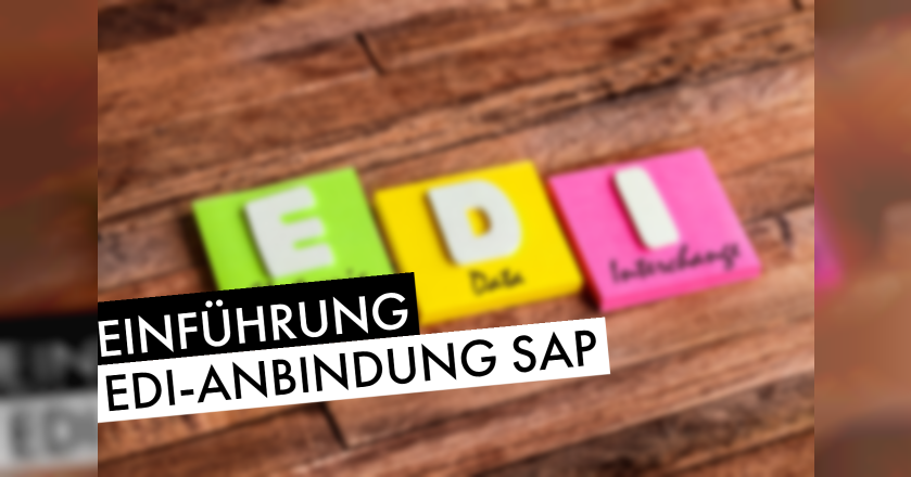 Einführung EDI-Anbindung für SAP
