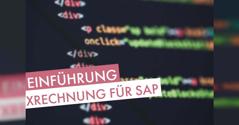 XRechnung: Einführung für SAP