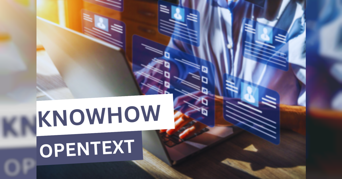 OpenText - Formularautomatisierung | Mindforms