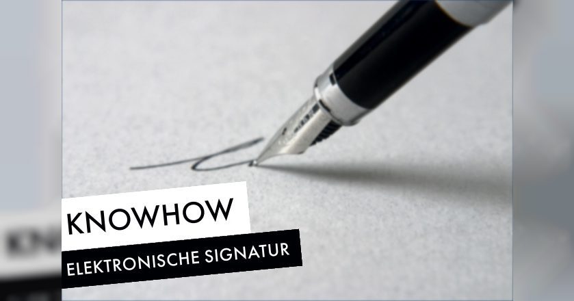 Die elektronische Signatur - Mindforms